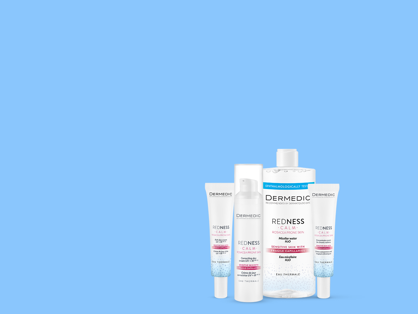 REDNESS Correcting day cream UV + IR SPF 20