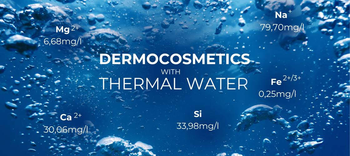 Thermal water and its use in dermocosmetics